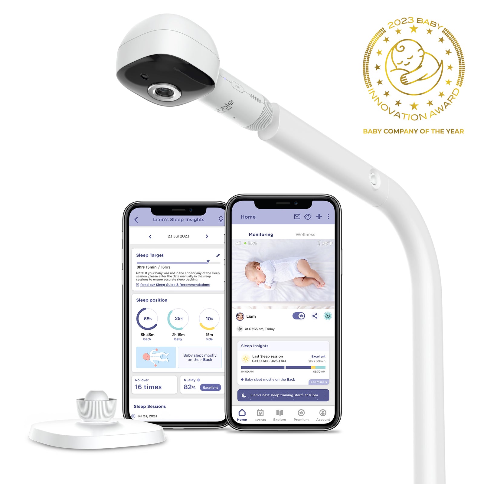 AI-Powered Monitors - Hubble Connected